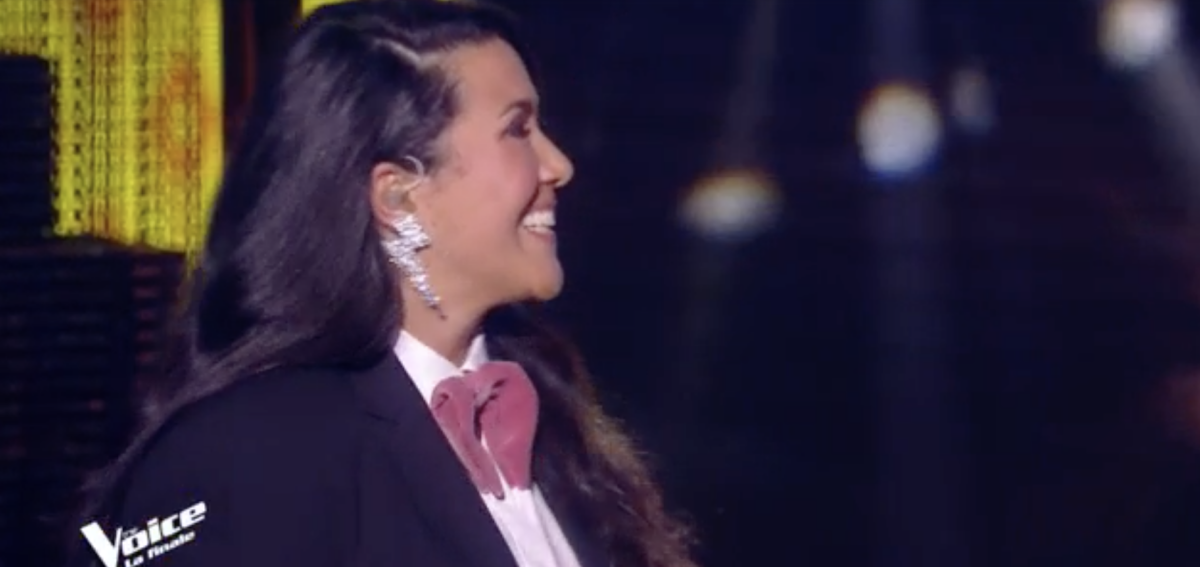 Photo : Amalya (équipe de Jenifer) lors de la finale de "The Voice All ...