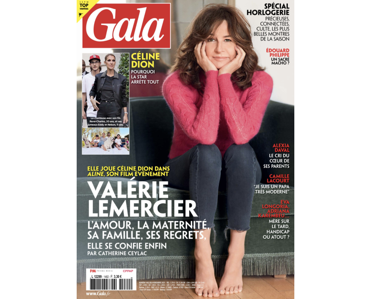 Photo : Magazine "Gala", en kiosques le 4 novembre 2021. - Purepeople