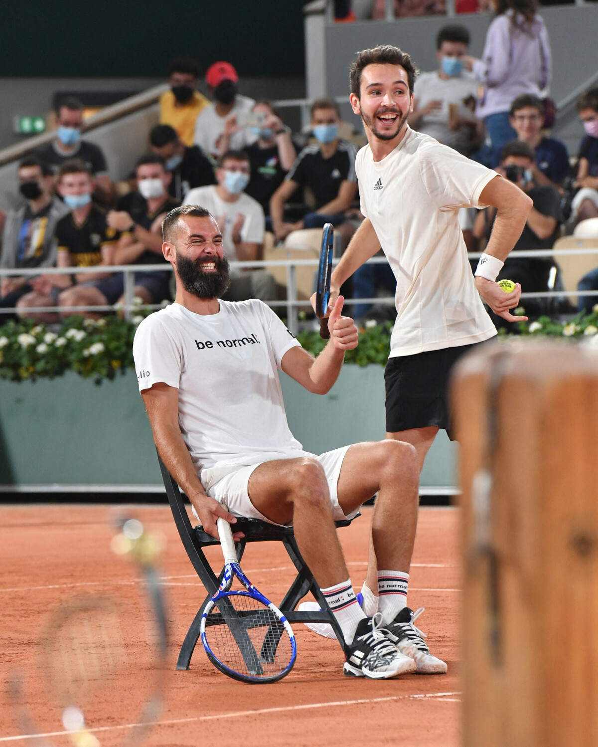 Photo : Exclusif - Domingo ( Pierre Alexis Bizot ) et Benoît Paire - Benoît Paire, Gaël Monfils ...