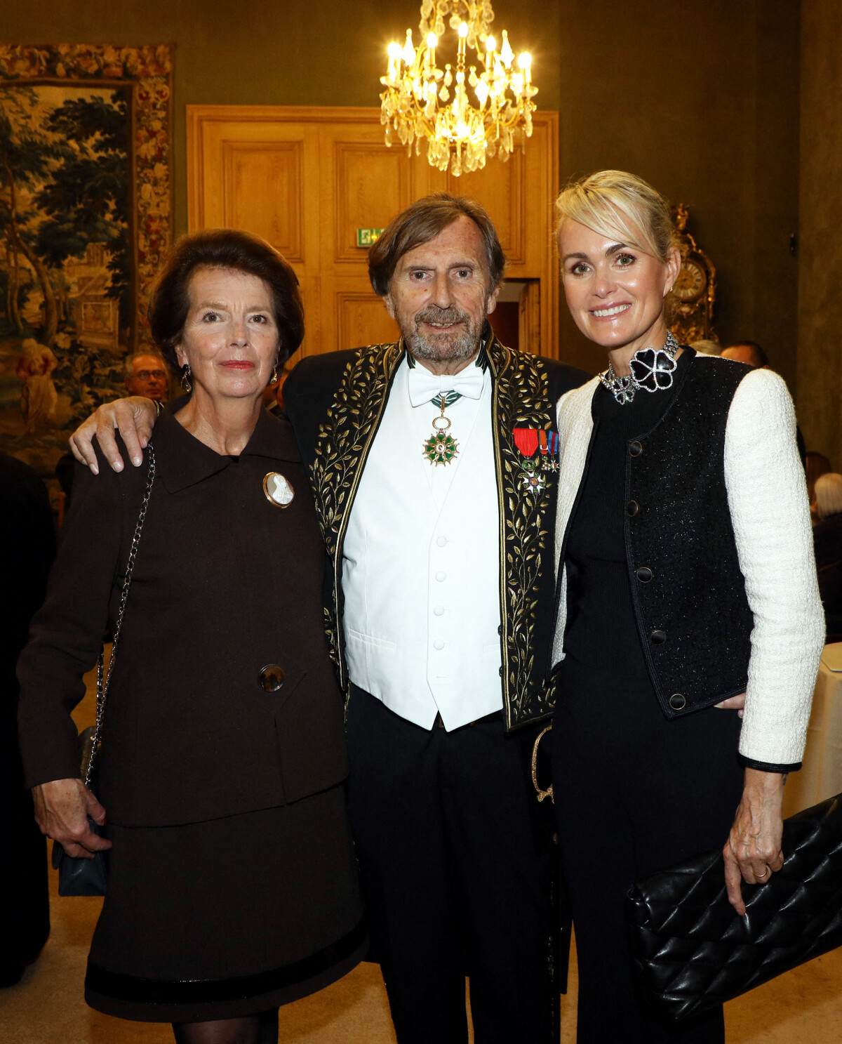 Photo : Exclusif - Daniel Rondeau et sa femme Noelle, Laeticia Hallyday ...