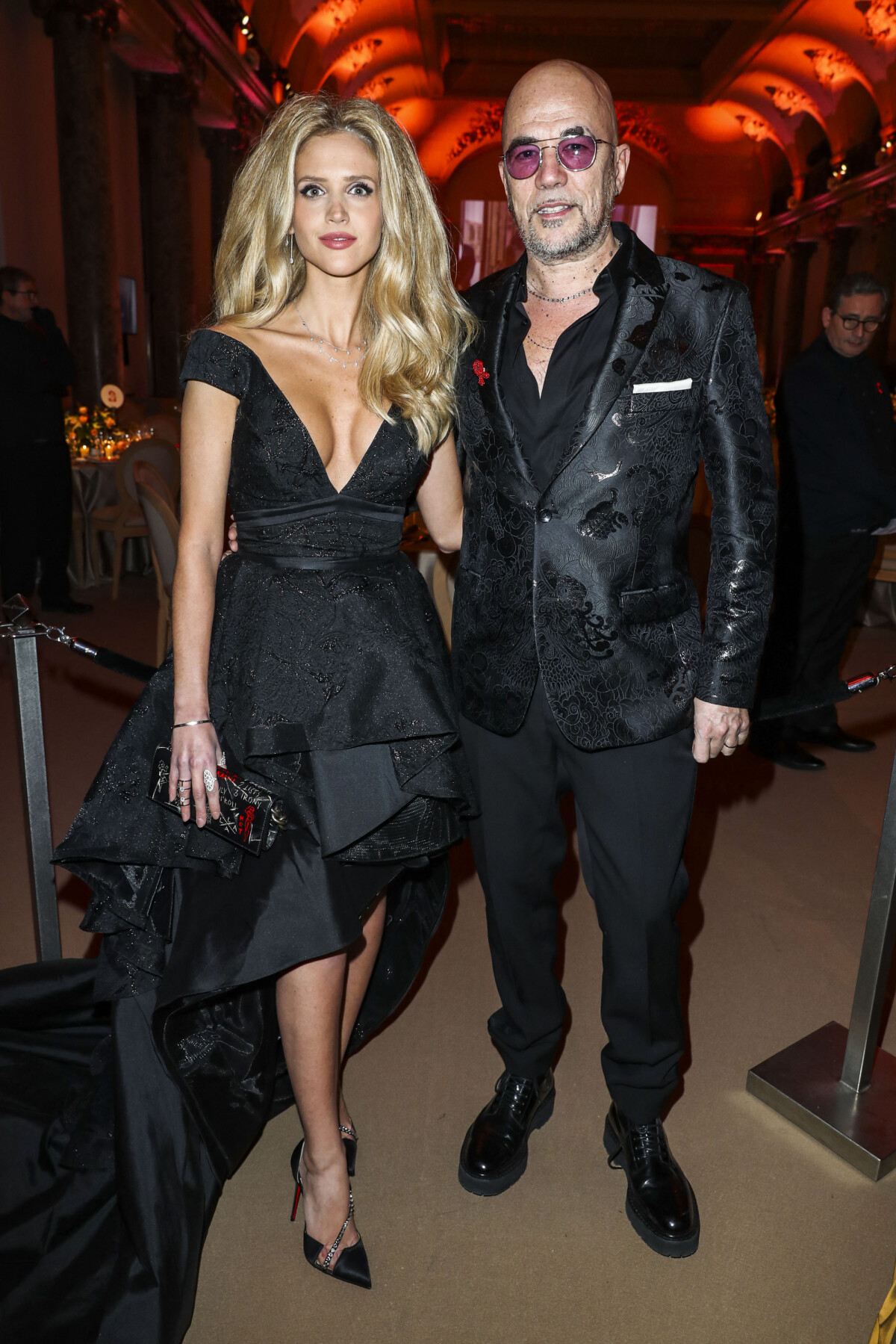Photo : Pascal Obispo et sa femme Julie Hantson lors de la soirée de ...