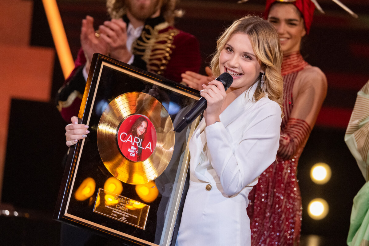 Photo : Exclusif - La chanteuse Carla (Single d'Or) - Enregistrement de ...