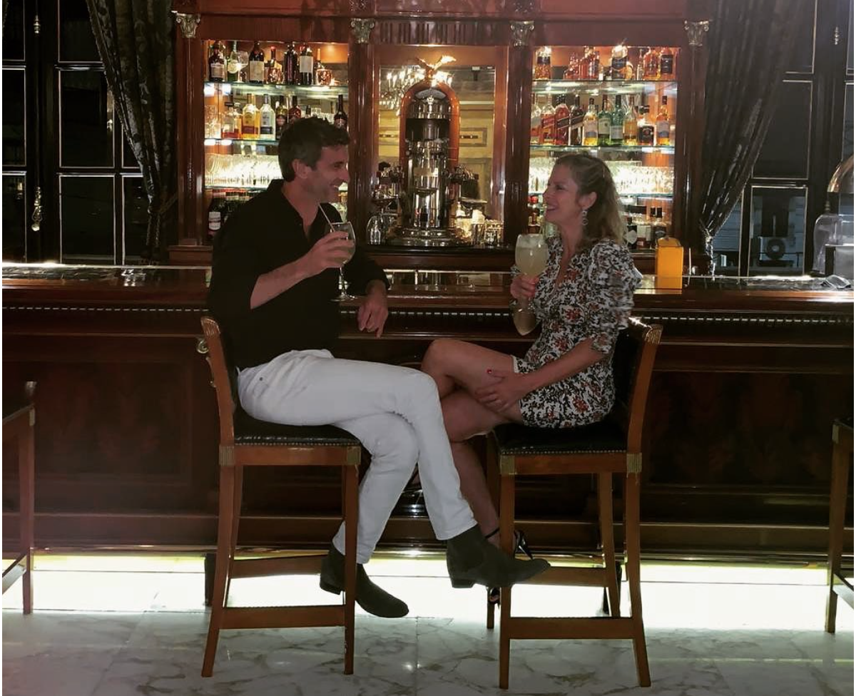 Photo : Karin Viard et son compagnon Manuel Herrero à Buenos Aires ...