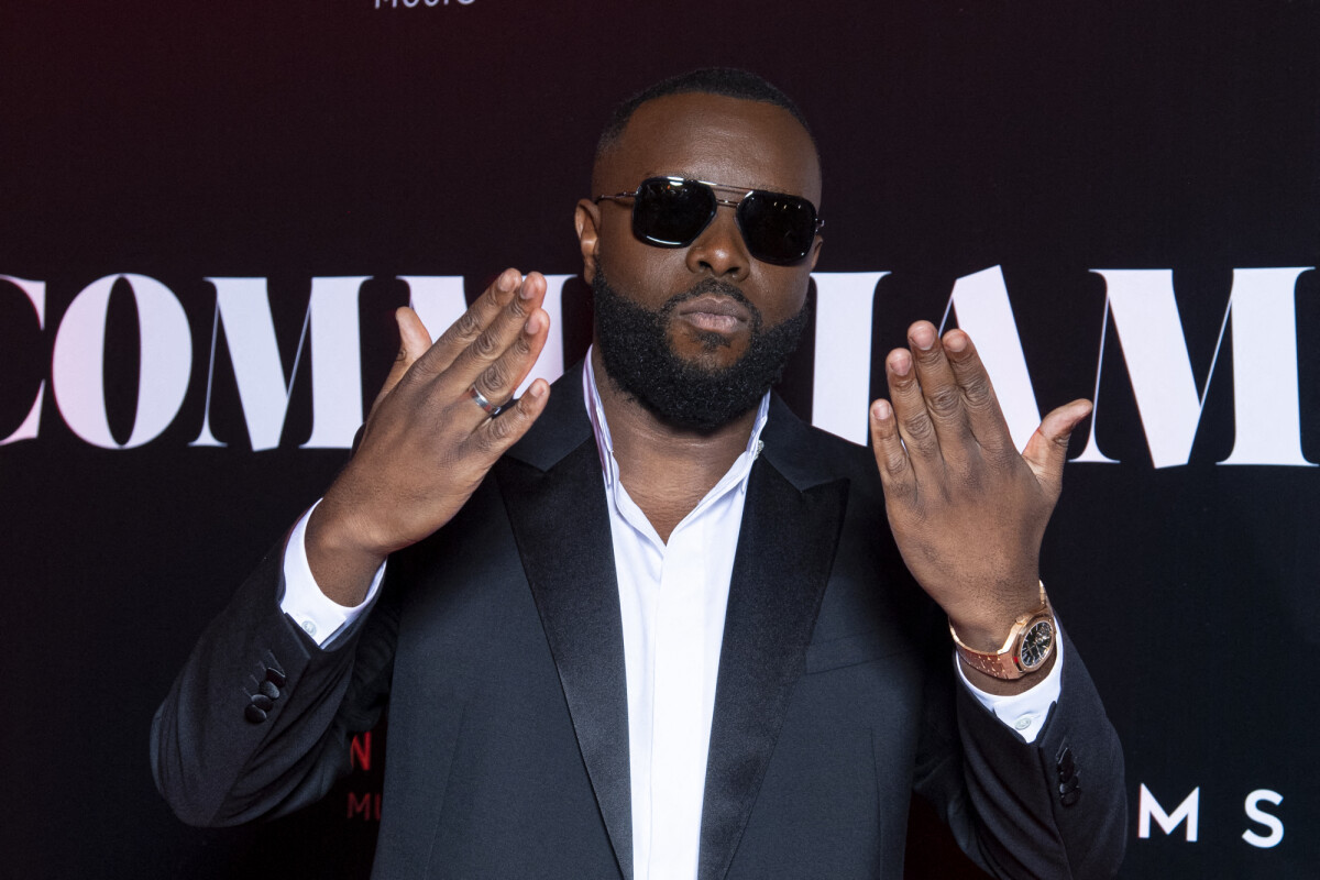 Photo : Gims au photocall de la soirée "Unis comme jamais" au profit de ...
