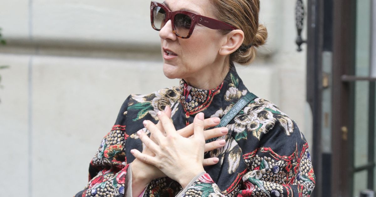 Céline Dion Quitte Son Hôtel Le Royal Monceau à Paris Pour Se Rendre à