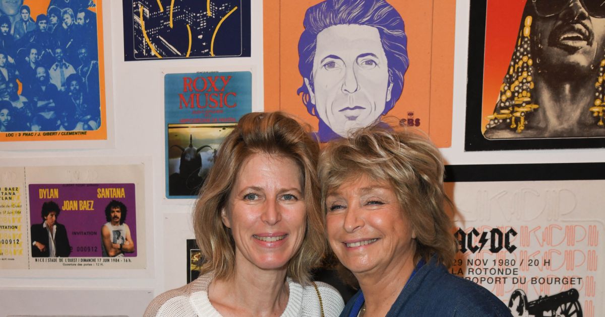 Caroline Thompson et sa mère Danièle Thompson - Exposition d'Albert ...