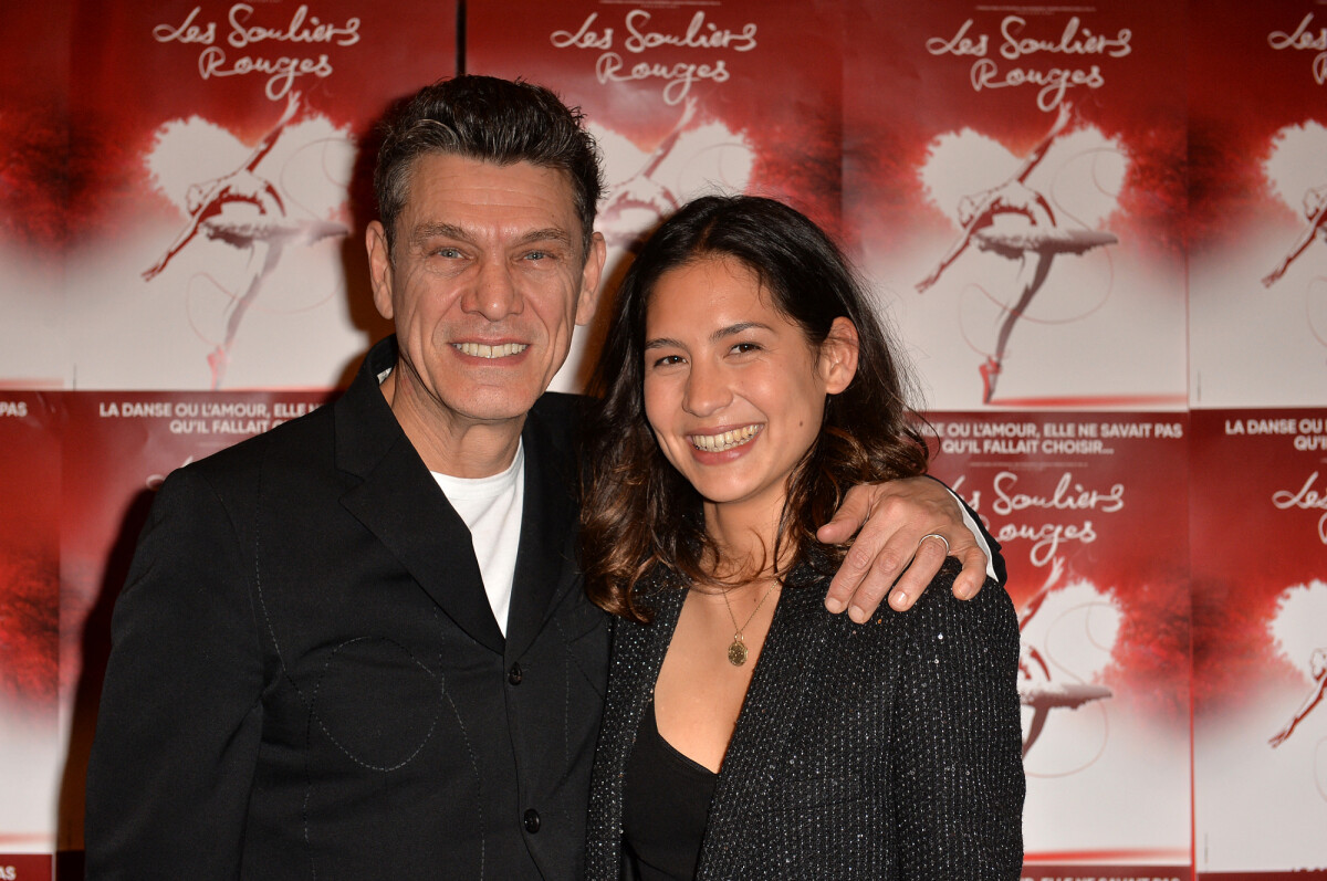 Photo : Marc Lavoine et sa compagne Line Papin au photocall de la ...