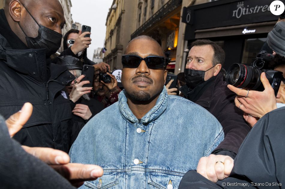 Kanye West (Ye) au défilé Kenzo - People à Paris en marge de la fashion ...