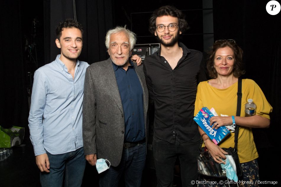 Exclusif - Jules Darmon, Tom Darmon, Gerard Darmon, Virginie Darmon ...