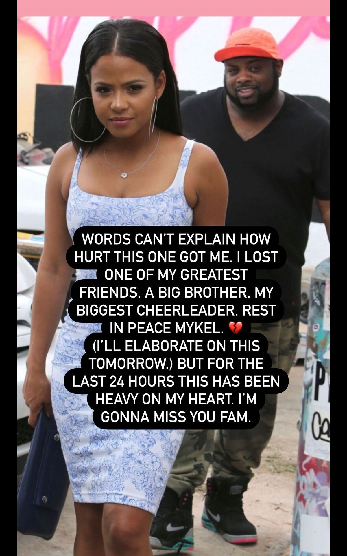 Photo : Christina Milian en deuil : un ami proche est mort - Purepeople