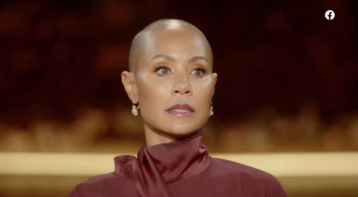 Photo : Jada Pinkett Smith dans son podcast The Red Table - Purepeople