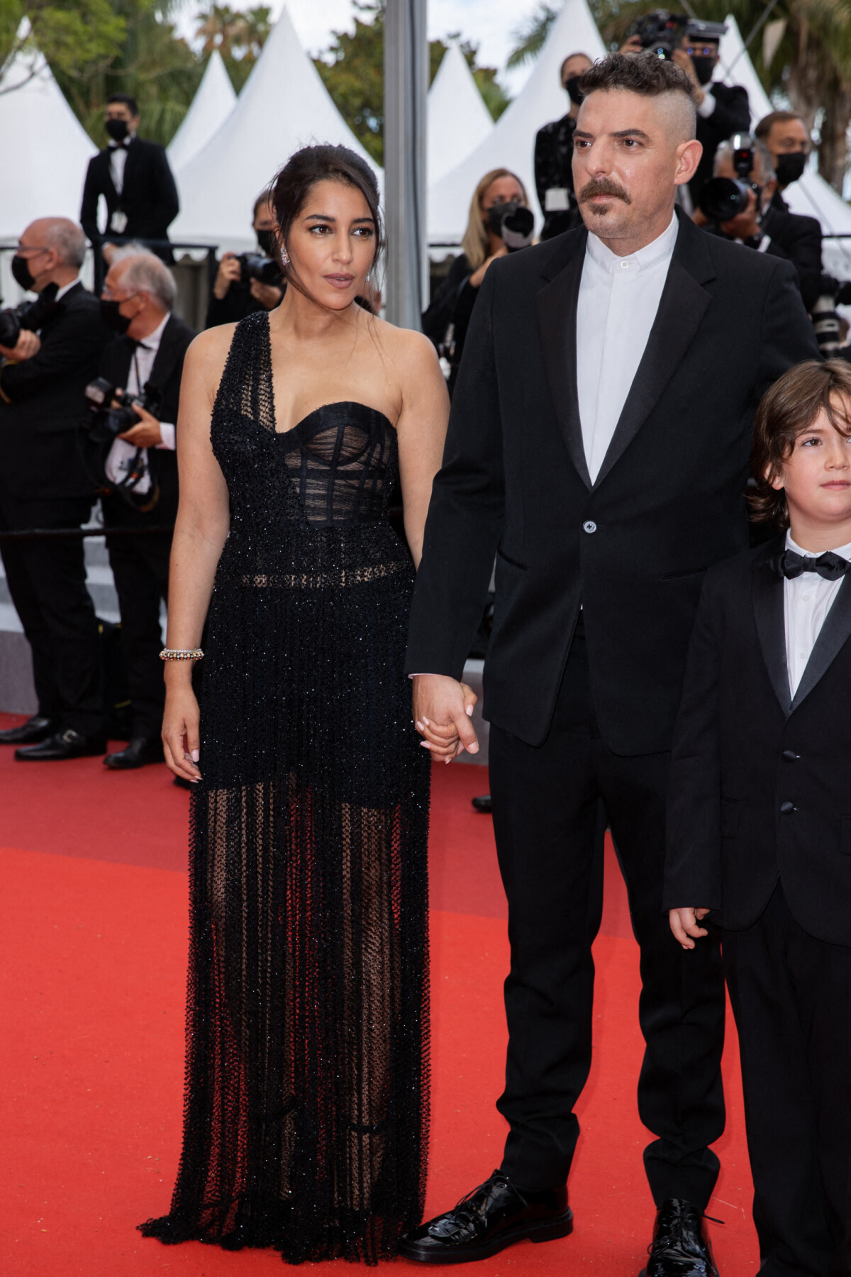Photo : Leïla Bekhti, Damien Bonnard, Gabriel Merz Chammah (petit-fils ...
