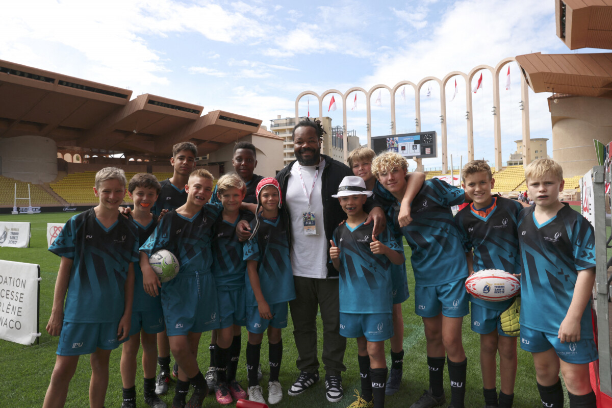 Photo : Mathieu Bastareaud - Le prince Albert II de Monaco, la ...