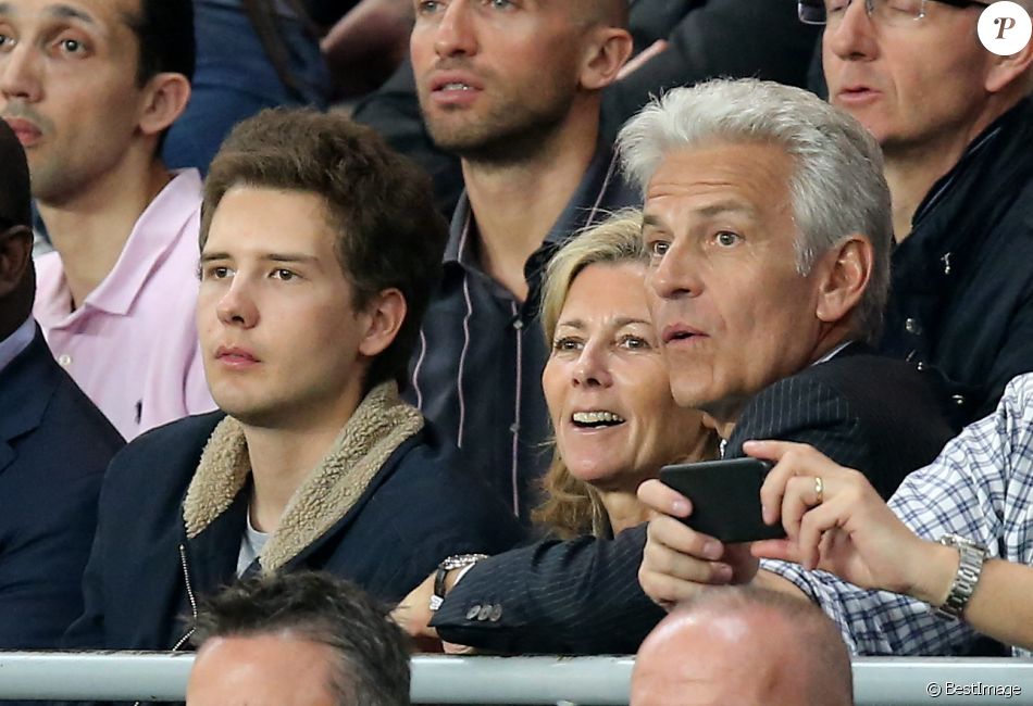 Exclusif - Claire Chazal avec son fils François Poivre d'Arvor et un ...