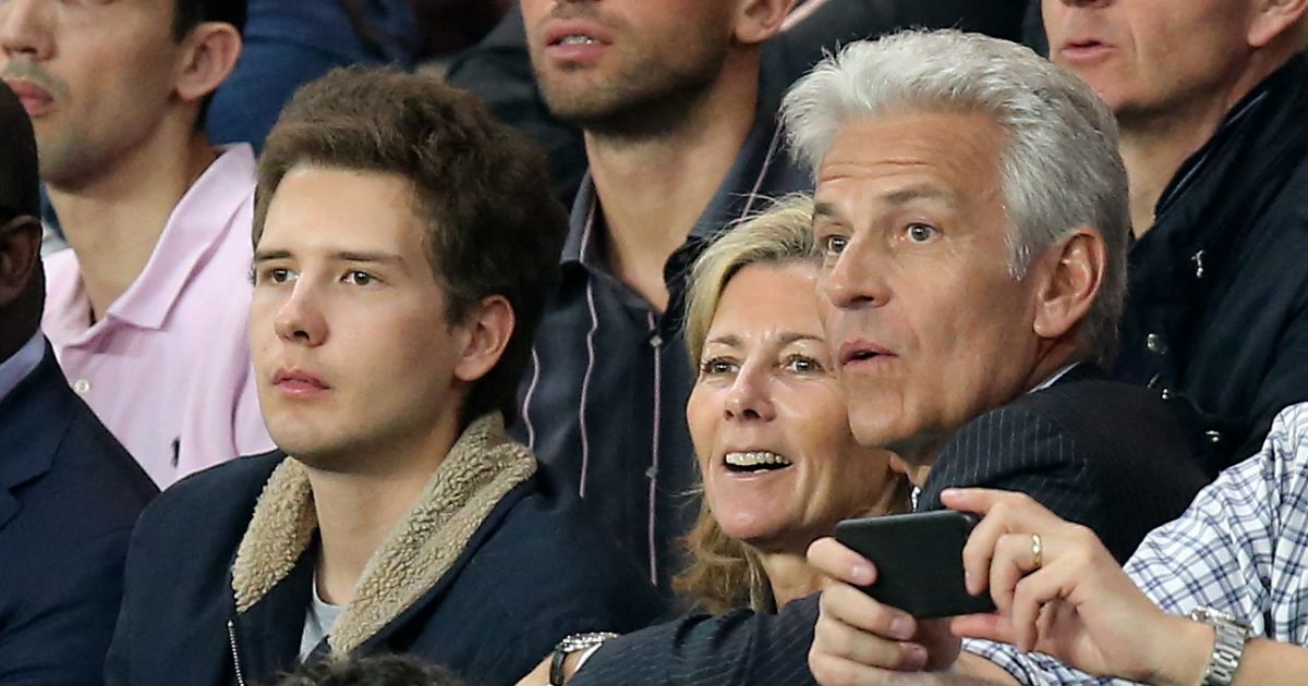 Exclusif - Claire Chazal avec son fils François Poivre d'Arvor et un ...