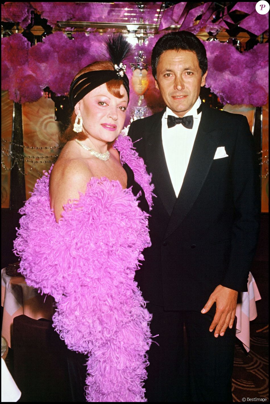 Archives - Régine et Roger Choukroun à Paris, en 1985 - Purepeople