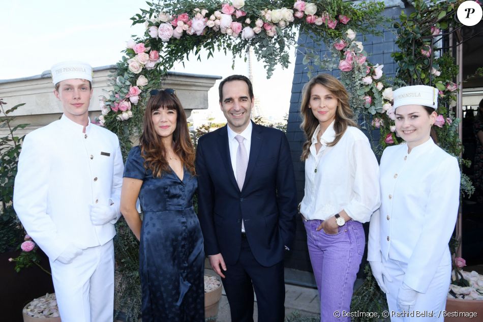Exclusif - Mélanie Doutey, Vincent Pimont, directeur général de l'hôtel ...