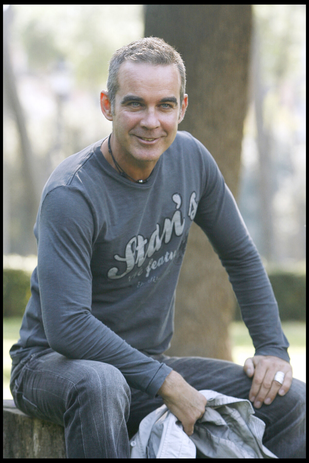 Photo : Pierre Cosso à Rome pour le tournage de "Anna e i cinque ...