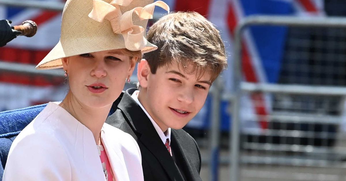 Louise et James Mountbatten-Windsor - Les membres de la famille royale ...