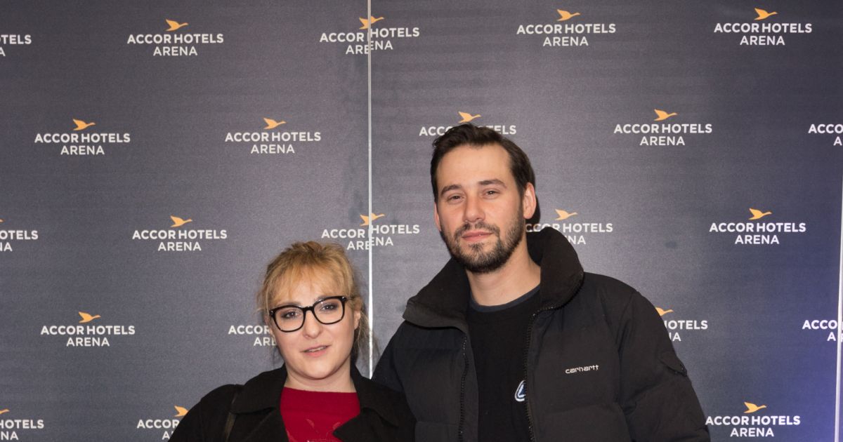 Exclusif - Marilou Berry et son compagnon Alexis lors du concert de ...