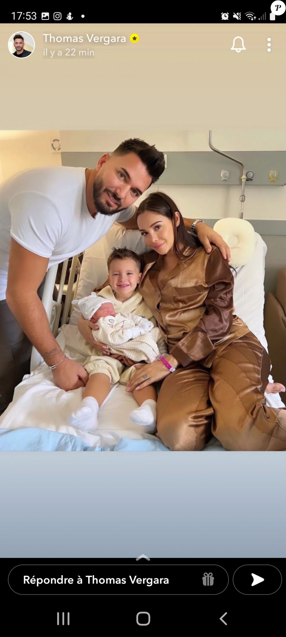 Nabilla Benattia maman pour la 2e fois, des photos avec son fils Leyann ...