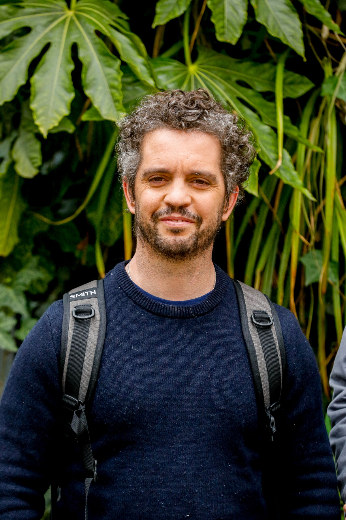 Photo : Bruno Sanches à la sortie de l'enregistrement de l'émission ...