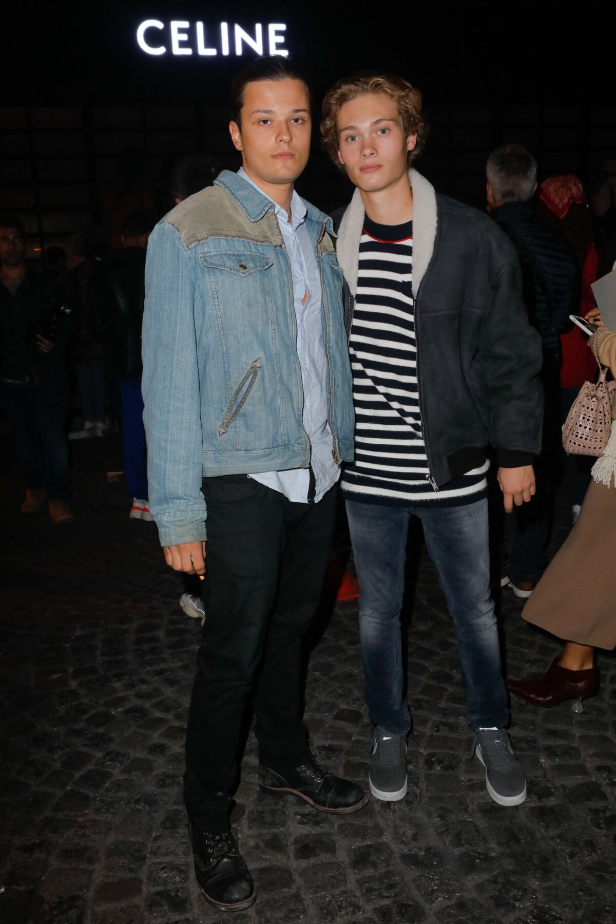 Photo : Jules Benchetrit, Jules Houplain - Arrivée des people au défilé ...