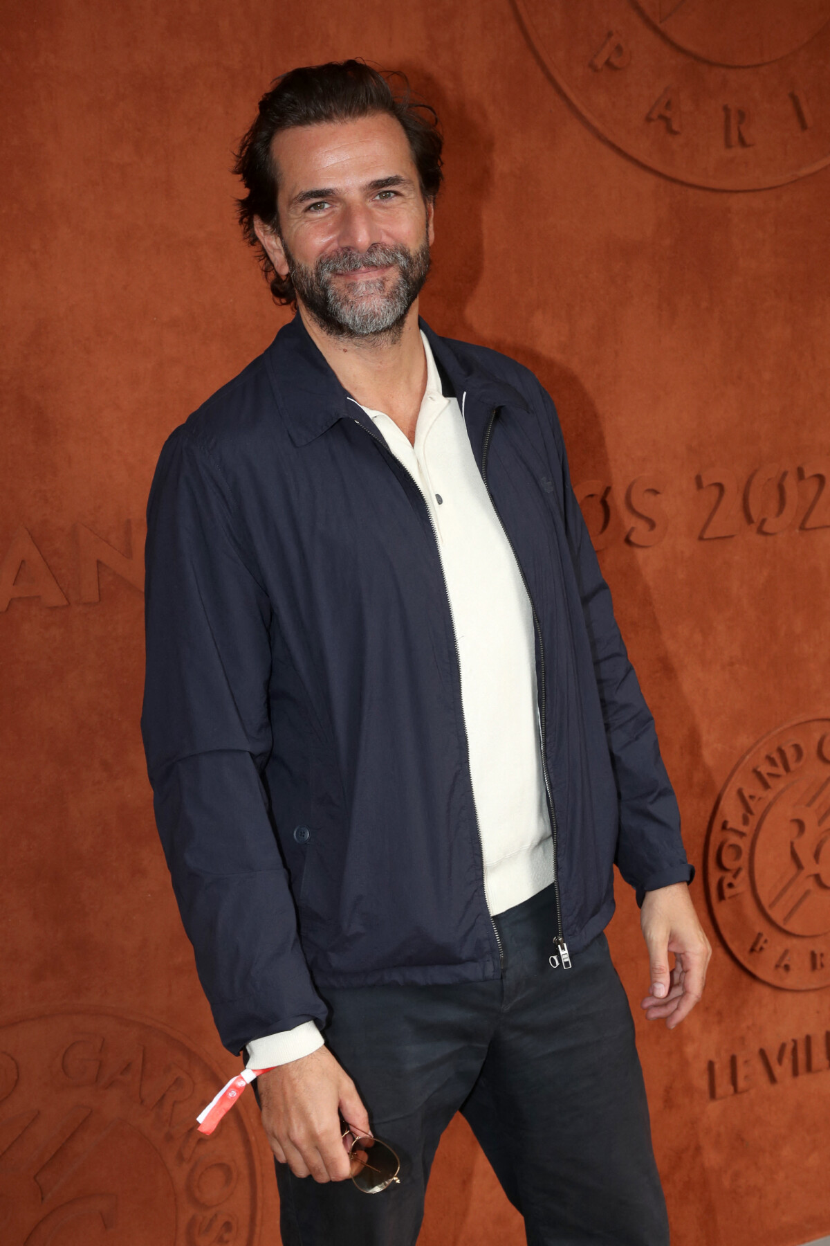 Photo : Grégory Fitoussi au village lors des Internationaux de France ...
