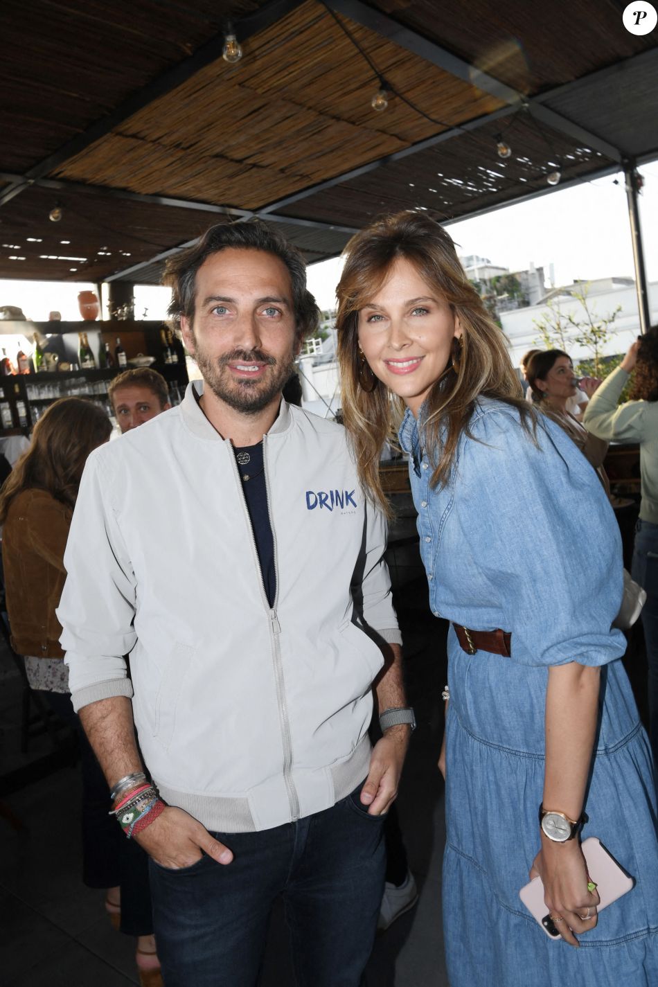 Guillaume Zarka (co-fondateur de Drink Waters), Ophélie Meunier au ...
