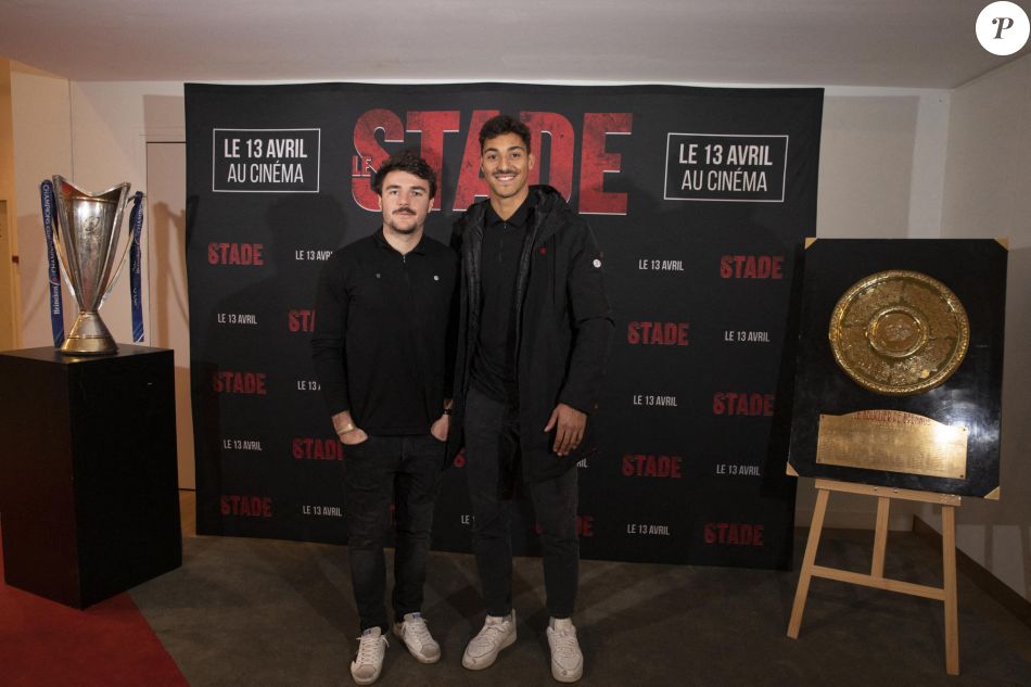 Baptiste Germain, Dimitri Delibes - Avant-première du film Le Stade au ...