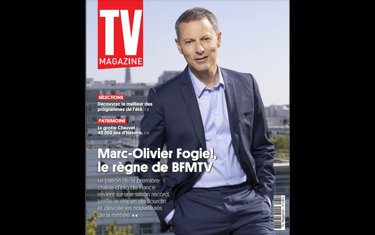 Photo : Marc-Olivier Fogiel en interview pour "TV Mag" - Purepeople