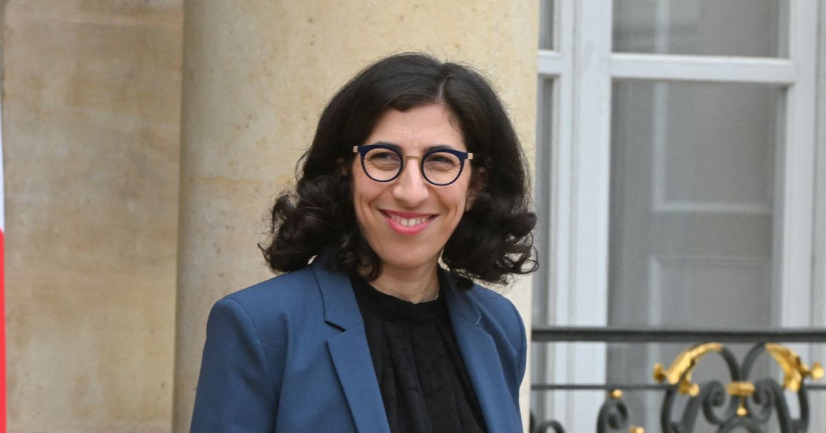 Rima Abdul Malak, ministre de la Culture, à la sortie du conseil des ...