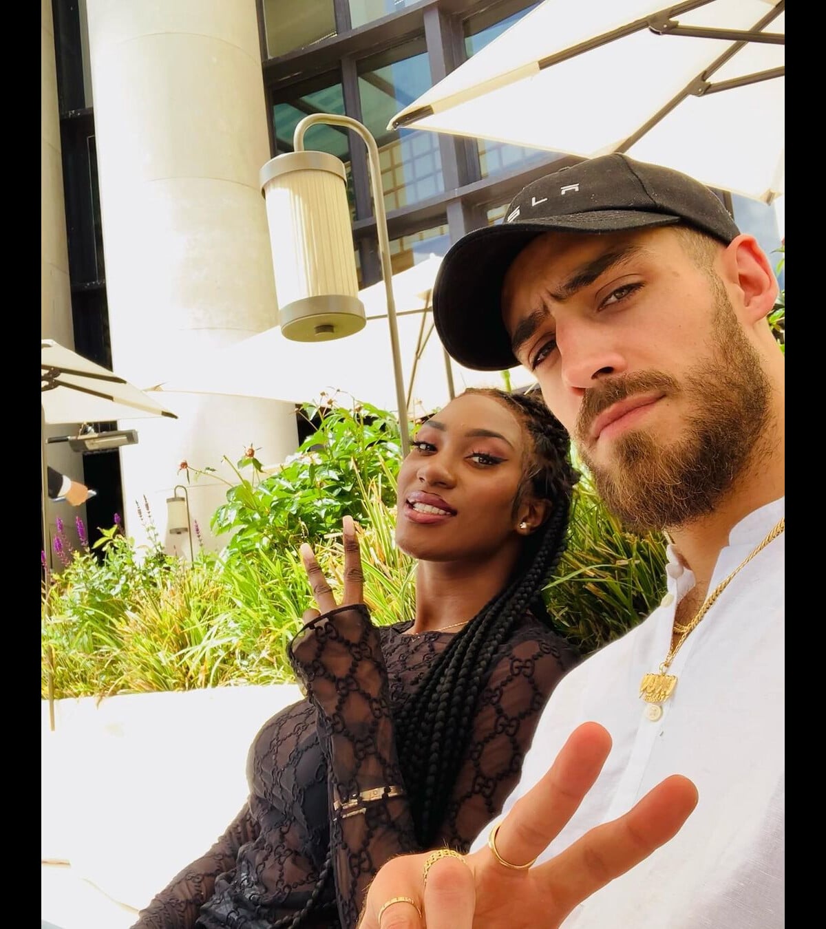 Photo : Vladimir Boudnikoff a partagé ce selfie avec Aya Nakamura sur ...