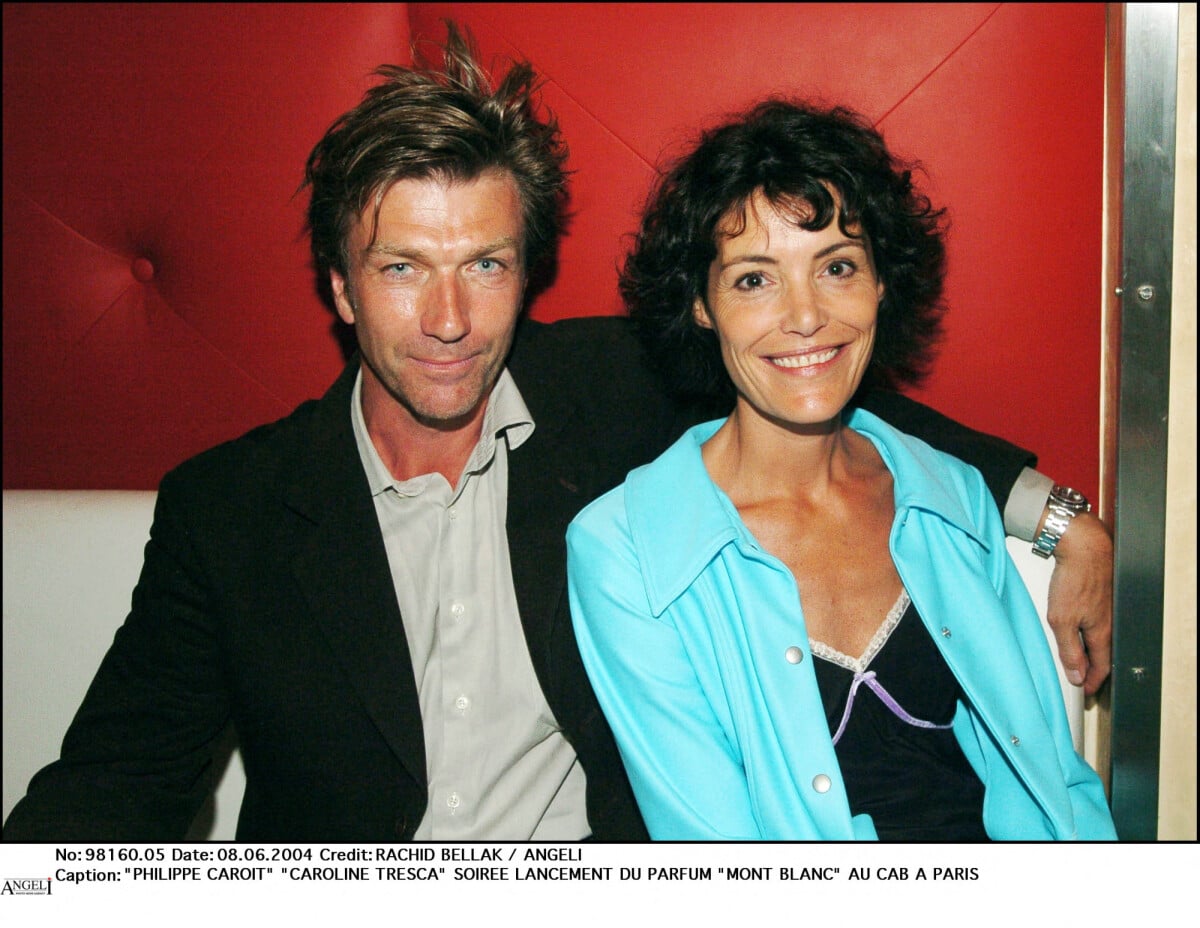 Photo : Philippe Caroit et Caroline Tresca en soirée. - Purepeople