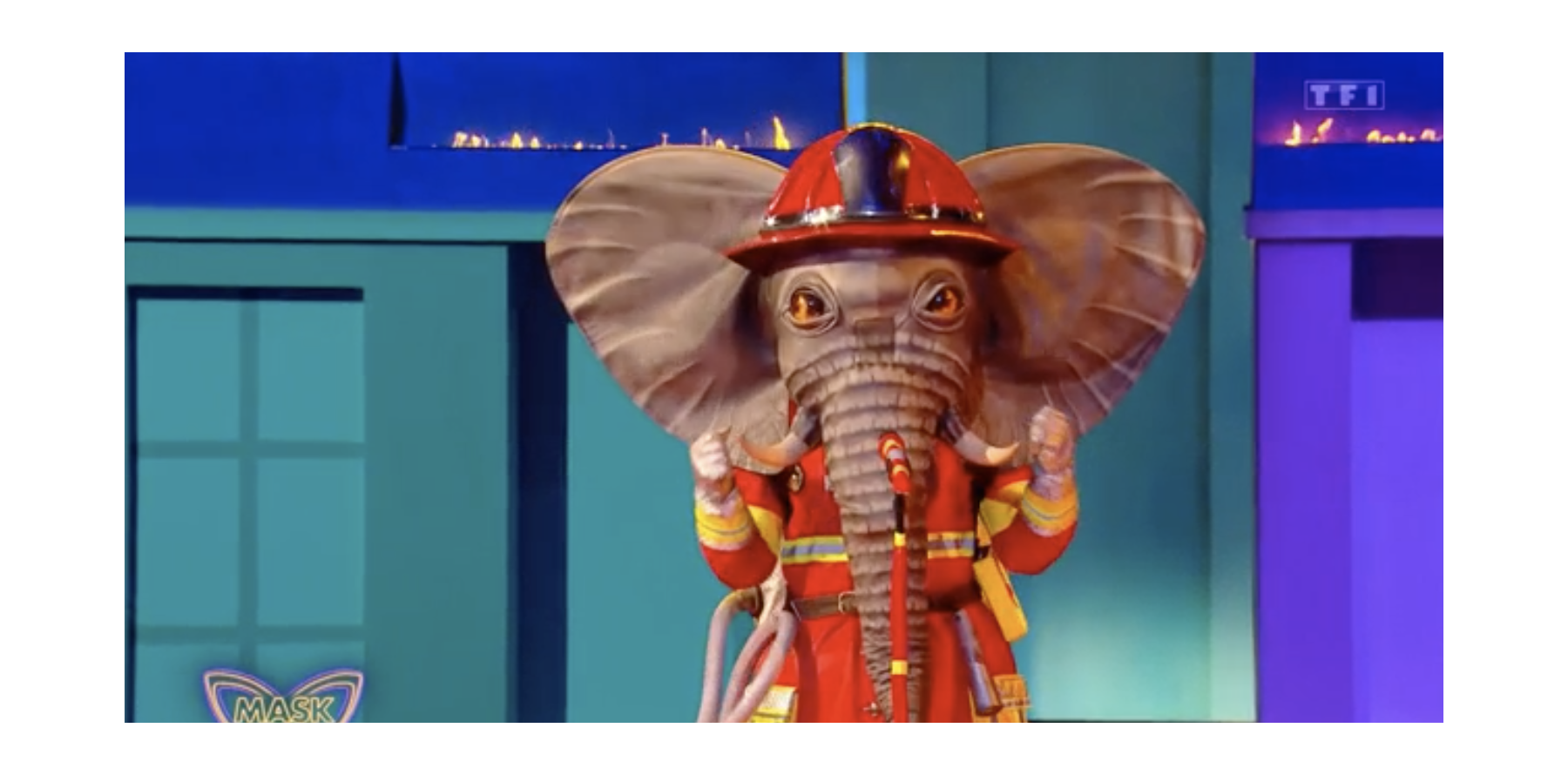 Mask Singer 4 - L'Eléphant pompier : son identité trouvée et confirmée ...