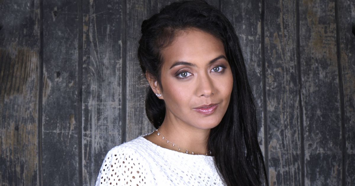 Portrait de Vaimalama Chaves (Miss France 2019) lors de l ...