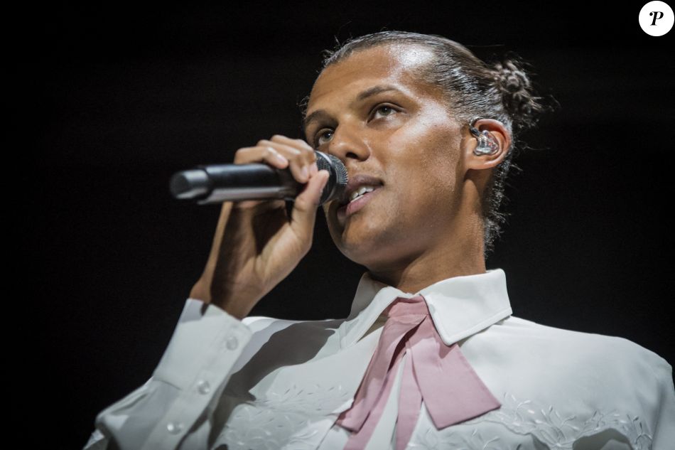 Stromae en concert à l'hippodrome Snai di San Siro à Milan, le 20 ...