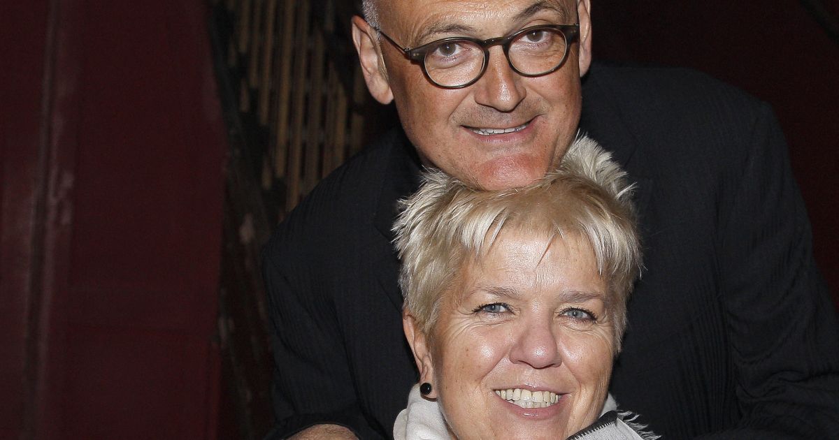 Mimie Mathy et son mari Benoist Gérard - portrait à Paris le 7 mars ...