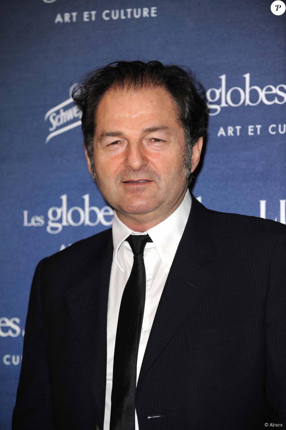 Denis Olivennes lors de la cérémonie des Globes de cristal, à Paris, le ...