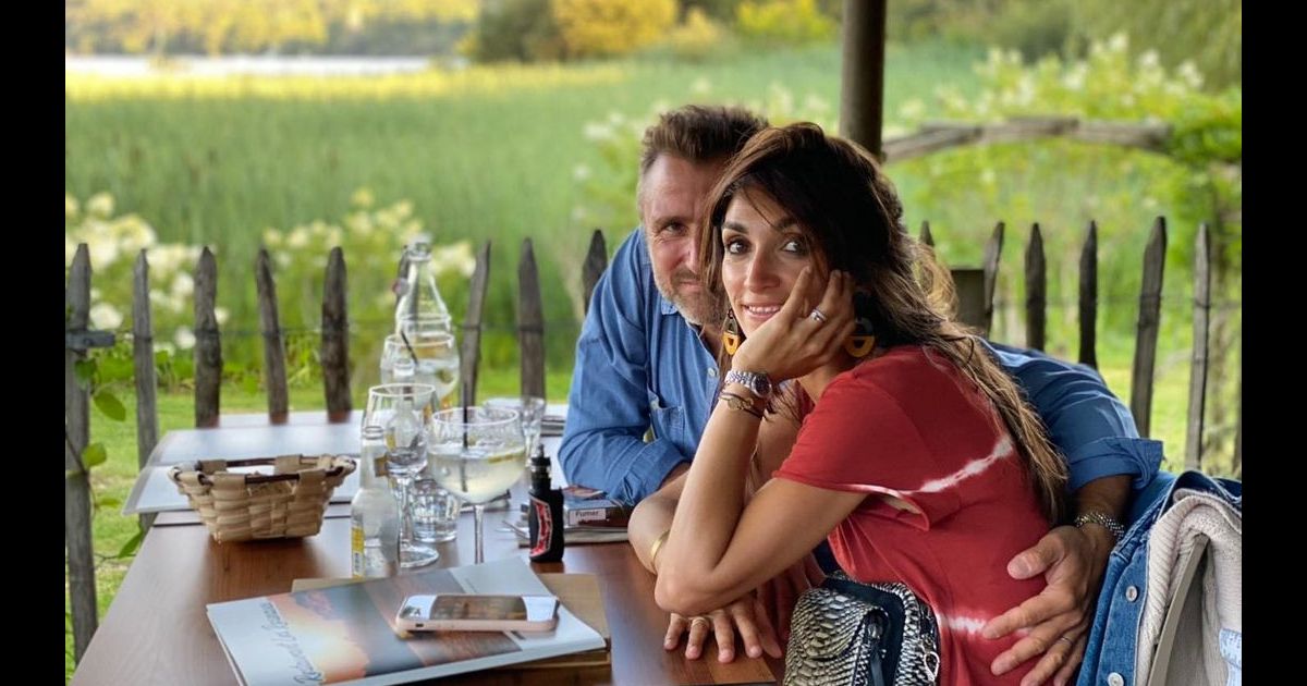 Alexandre Brasseur et sa compagne Isabelle Regourd sur Instagram. Le 22 ...