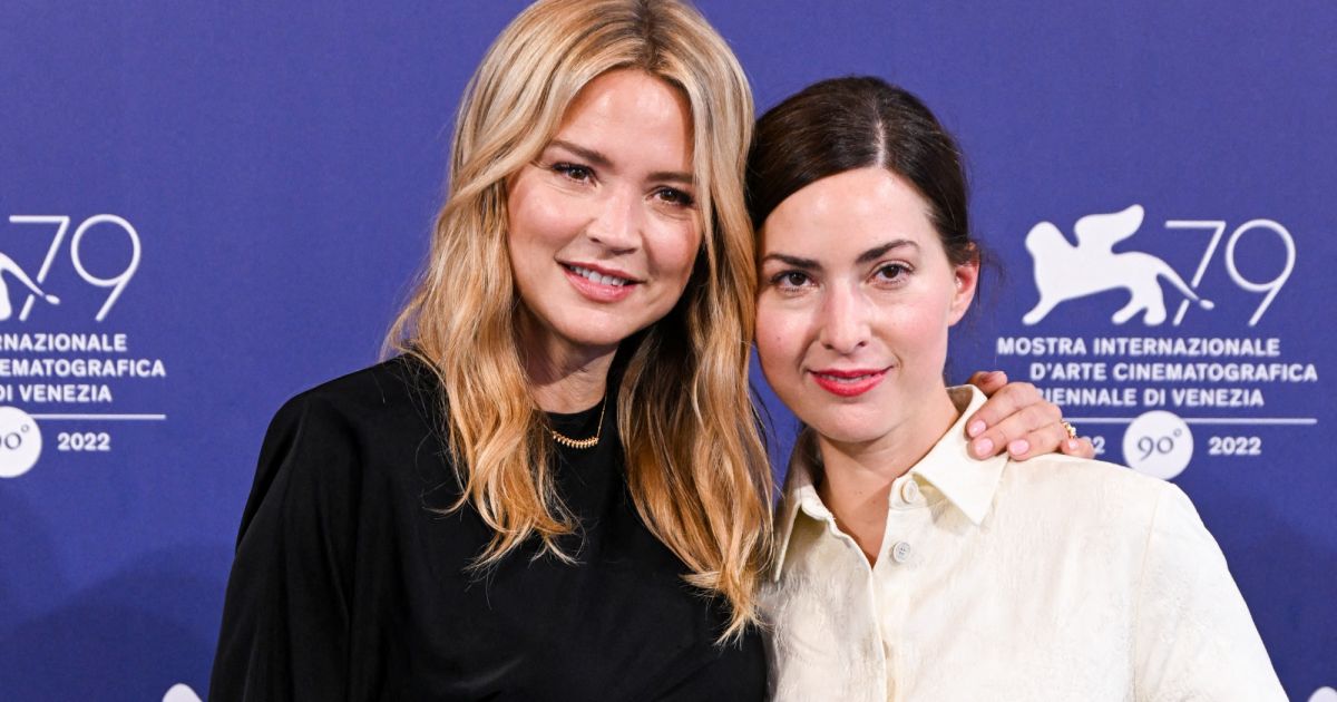 Virginie Efira, Rebecca Zlotowski - Photocall du film Les Enfants des ...