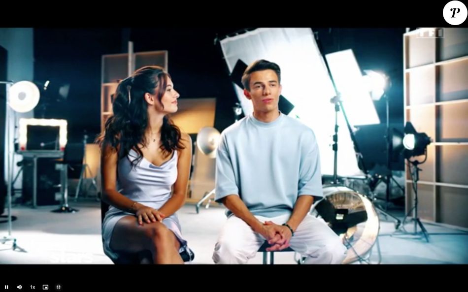 Thomas da Costa et Elsa Bois dans Danse avec les stars - Purepeople