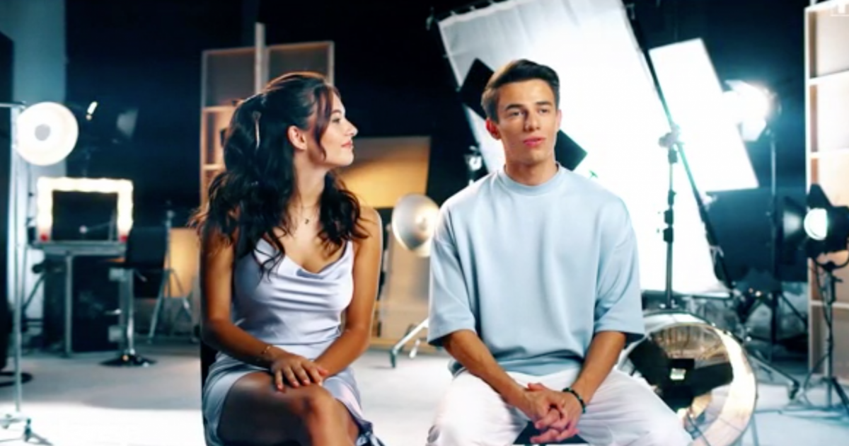 Thomas da Costa et Elsa Bois dans Danse avec les stars - Purepeople