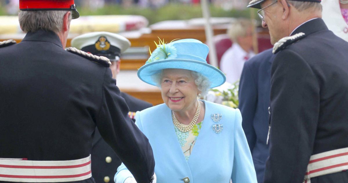 La reine Elizabeth II d'Angleterre et le prince Philip duc d'Edimbourg ...