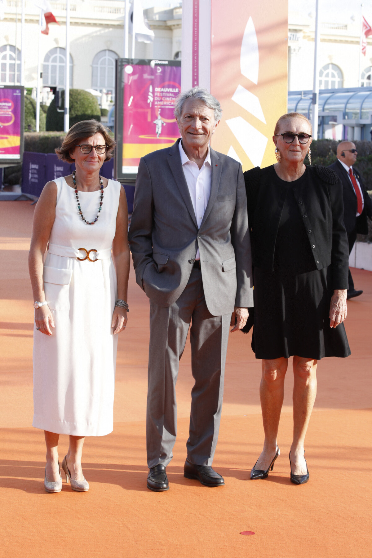 Photo : Le maire de Deauville Philippe Augier - Arrivées à la cérémonie ...