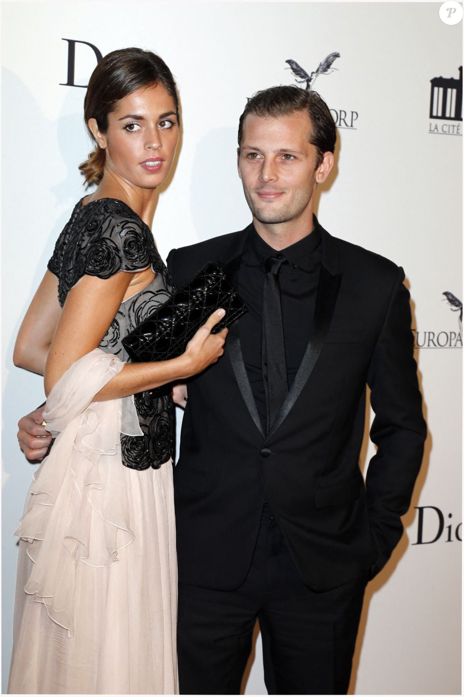 Nicolas Duvauchelle et Laura Isaaz Soiree d'inauguration de la Cite du ...