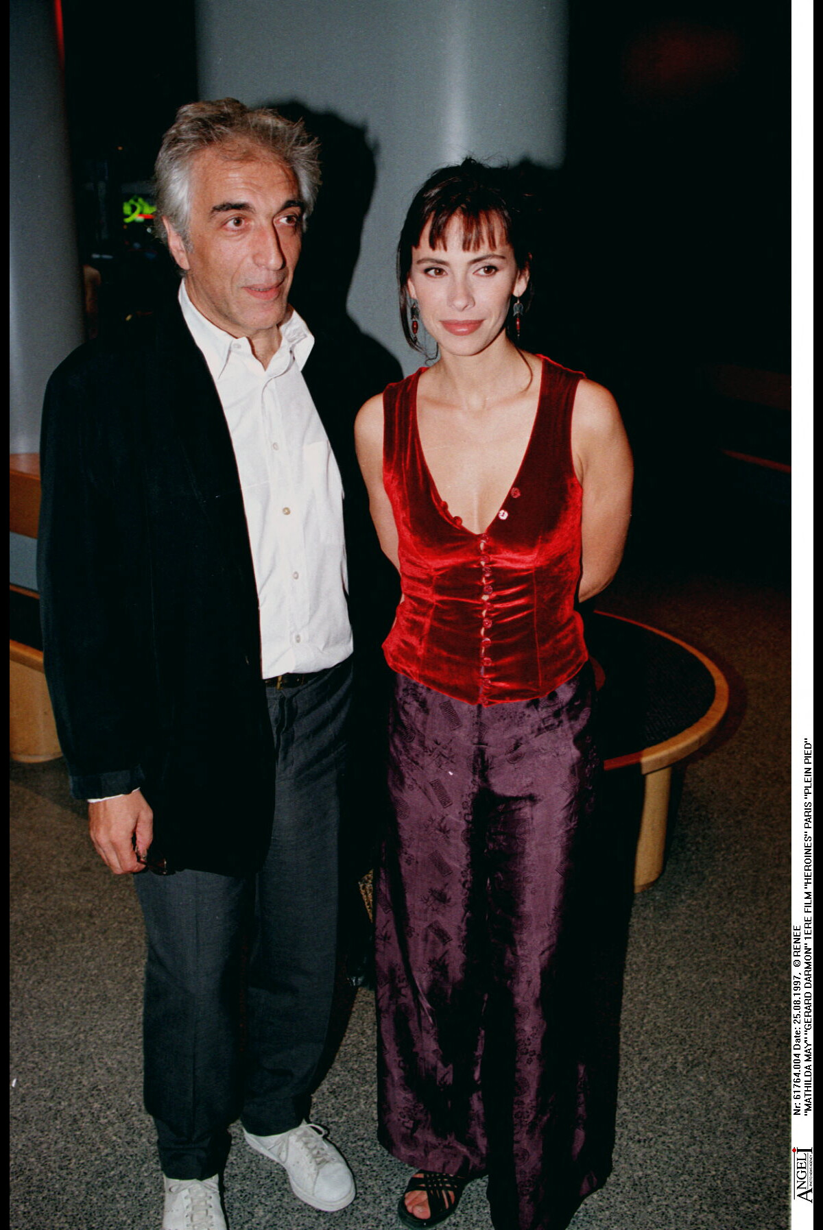 Photo : Archives : Mathilda May et Gérard Darmon à la première du film ...