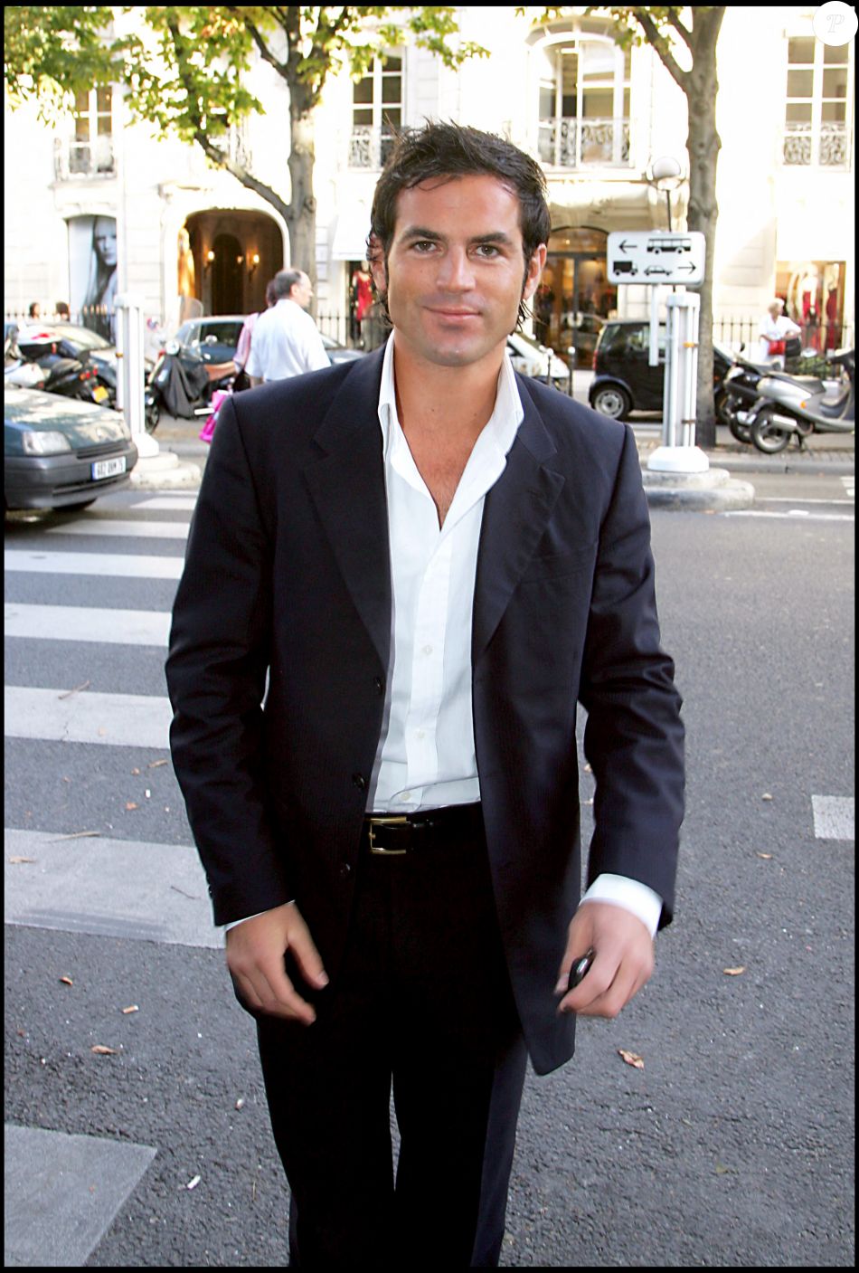 Filip Nikolic lors de la conférence de presse de rentrée de TF1 le 5 ...
