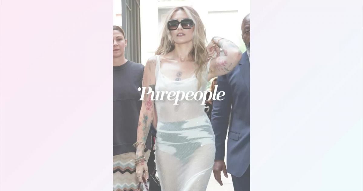Paris Jackson en robe transparente à la Fashion Week de Milan, elle ...
