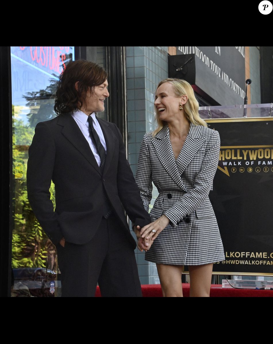 Diane Kruger : Complice avec son immense beau-fils Mingus, de plus en ...